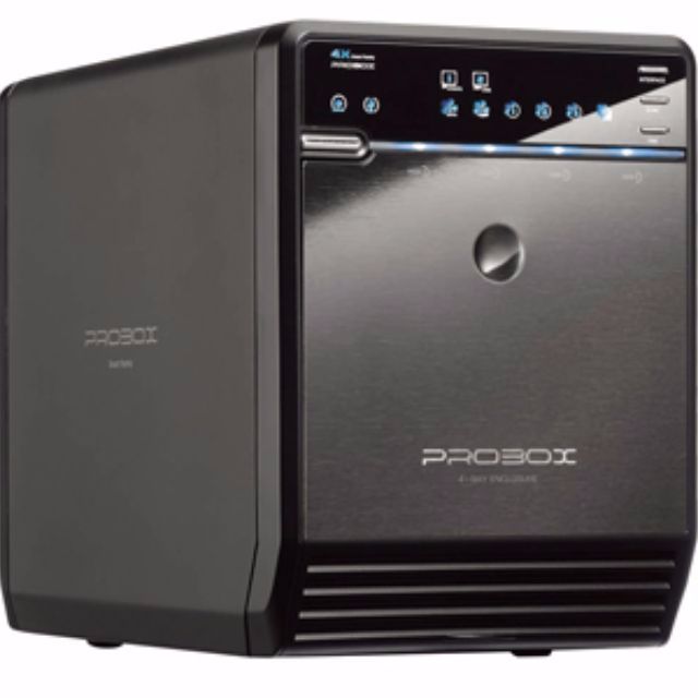 ProBox HF2-SU2S2 4 Bay 3.5" SATA HDD Enclosure - USB 2.0 & eSATA SATA ...