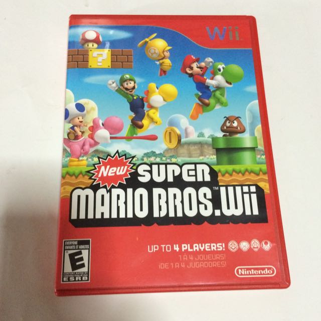 New Super Mario Bros Wii, Hobbies & Toys, Toys & Games on Carousell