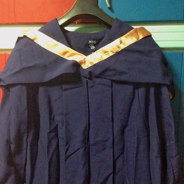 NUS Graduation Gown, Women's Fashion, Dresses & Sets, Evening dresses ...