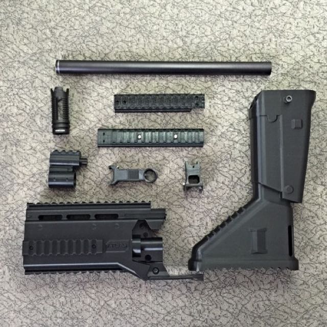 ( Sold Out )SCAR Conversion Kit For Nerf Elite Stryfe, Hobbies & Toys ...