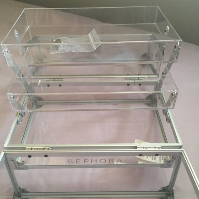 Sephora Clear Train Case, Beauty & Personal Care, Face, Face Care on ...