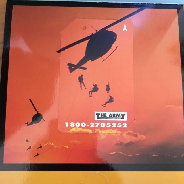 Army Collectors Series - old MRT Card, Everything Else on Carousell