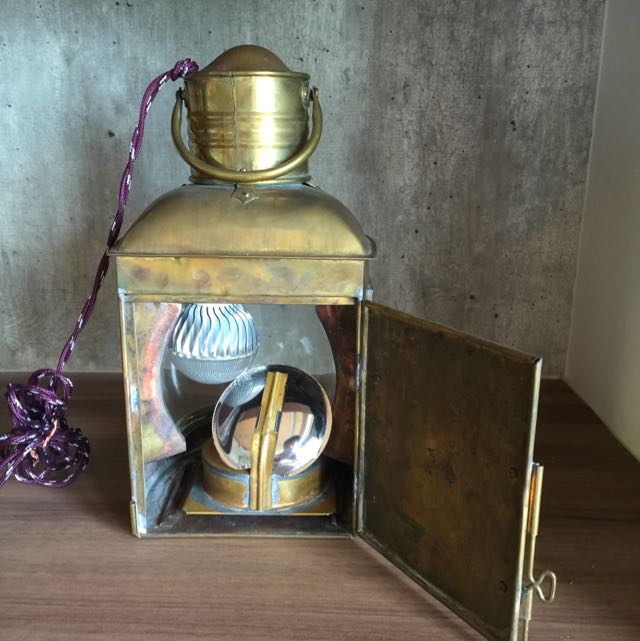 Brass sailor lamp, Babies & Kids, Baby Nursery & Kids Furniture ...