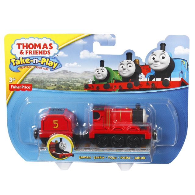 Fisher-Price Thomas the Train Take-n-Play Hybrid James, Hobbies & Toys ...