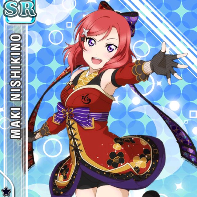 Love Live School Idol Festival Nishikino Maki Awakened Idolised Ninja Hobbies And Toys