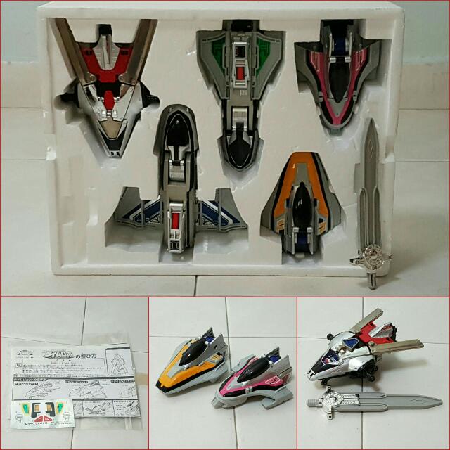 Timeranger Time Robo Timerobo DX Megazord Year 2000 MIB Original Bandai ...