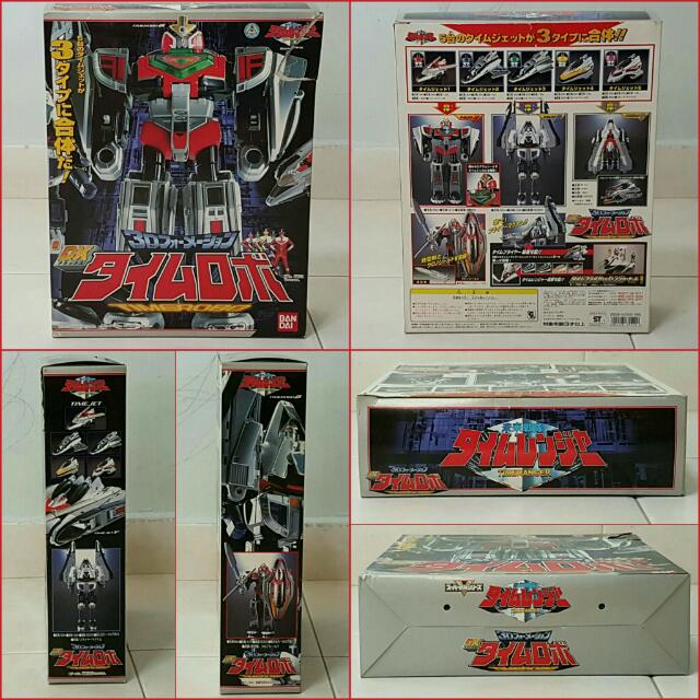 Timeranger Time Robo Timerobo DX Megazord Year 2000 MIB Original Bandai ...