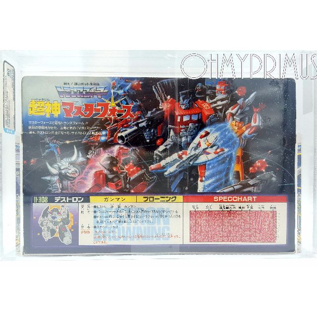 Transformers Vintage Takara G1 Masterforce D-308 Browning AFA 80Q ...
