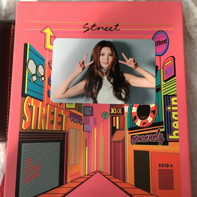 WTT Exid Street Jeonghwa Photocard, Hobbies & Toys, Memorabilia ...