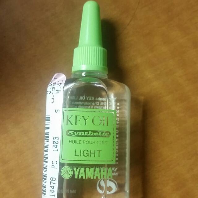 Yamaha Key oil - Synthetic, Hobbies & Toys, Music & Media, Music ...
