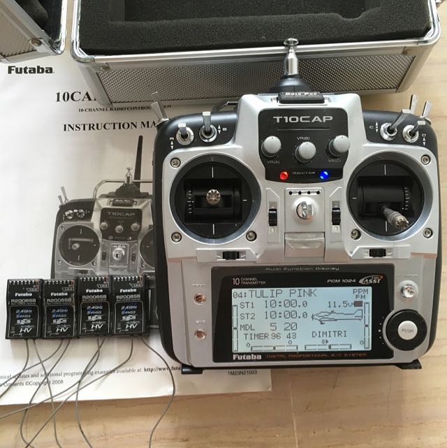 Futaba T10CAP 2.4ghz Set, Hobbies & Toys, Toys & Games on Carousell