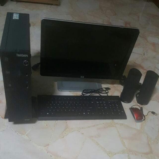 Lenovo Thinkcentre Desktop Set, Computers & Tech, Parts & Accessories ...