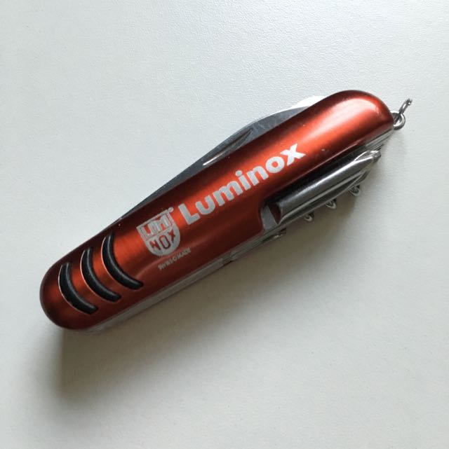 Luminox Swiss Army Knife, Sports Equipment, Hiking & Camping on Carousell
