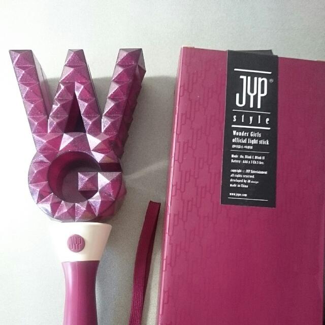 Official Wonder Girls Lightstick Hobbies And Toys Memorabilia And Collectibles K Wave On Carousell