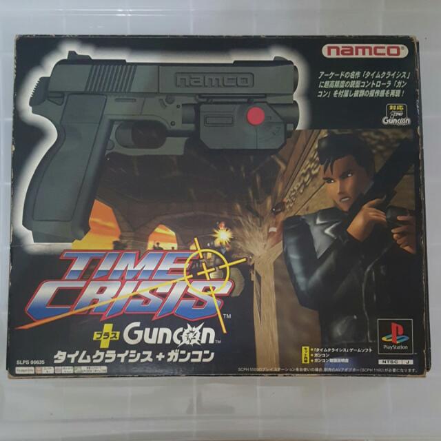Time Crisis + Guncon bundle for PlayStation, Hobbies & Toys, Toys ...