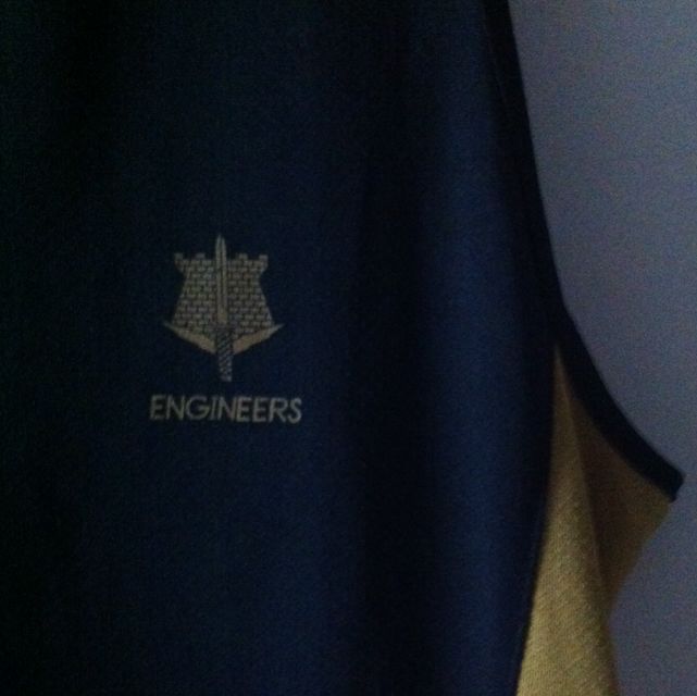 SAF Army Engineers Singlet, Men's Fashion, Tops & Sets, Formal Shirts ...