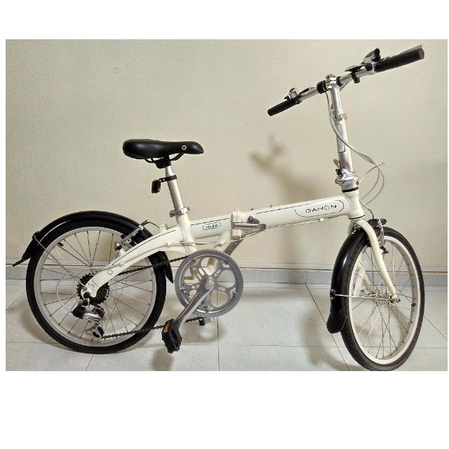DAHON ROUTE FOLDABLE BIKE (WHITE), Sports Equipment, Bicycles & Parts ...