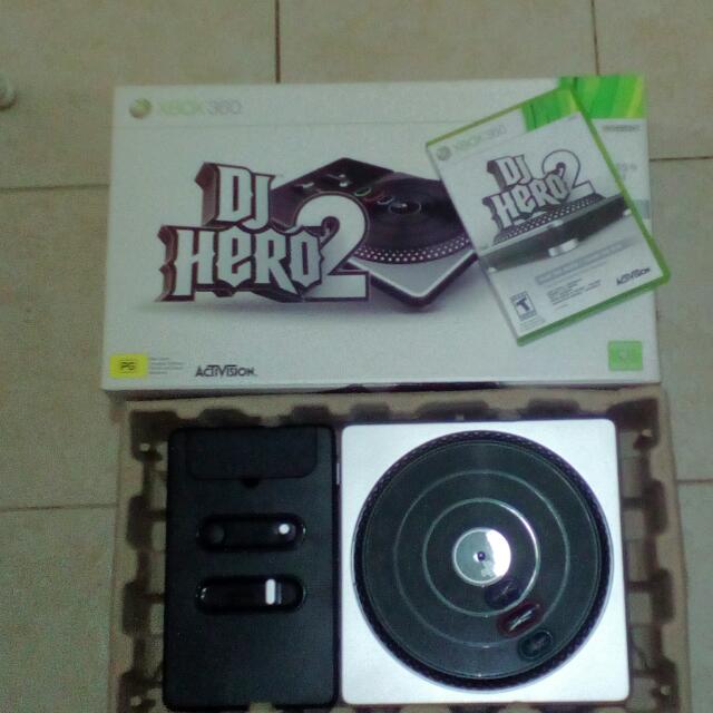 DJ Hero 2 Deck With Game, Hobbies & Toys, Toys & Games on Carousell