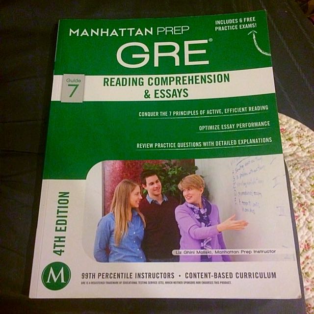 GRE Reading Comprehension And Essays, Hobbies & Toys, Books & Magazines ...