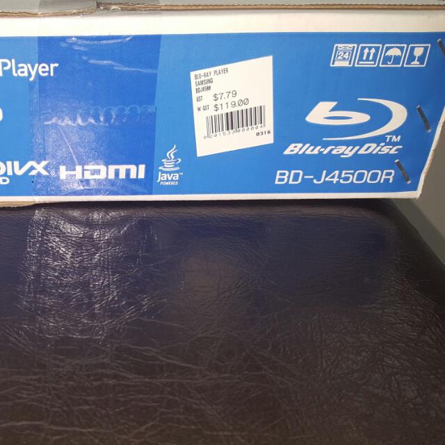 Samsung Brand New Blu Ray DVD Player With USB connection Great ...