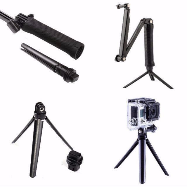 3 - way GoPro Selfie Stick, Computers & Tech, Parts & Accessories ...