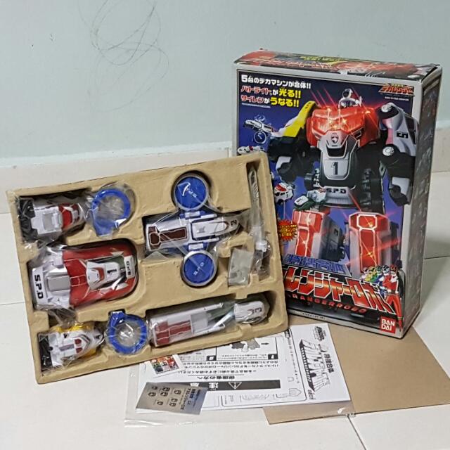 Dekaranger SPD Deka Robo DX Megazord NIB Original Bandai Japanese Power ...