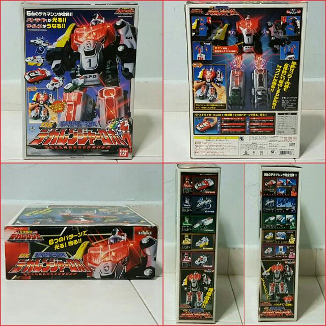 Dekaranger SPD Deka Robo DX Megazord NIB Original Bandai Japanese Power ...