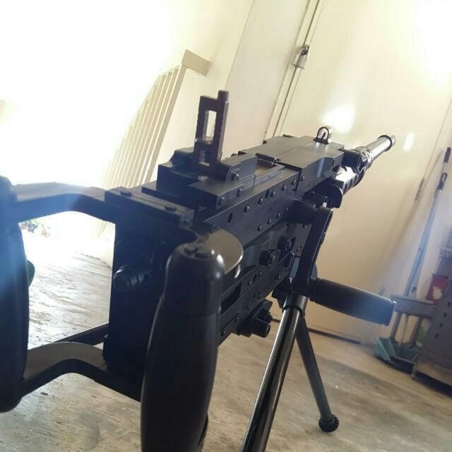 Hand Crank WWB M2 Browning .50cal Toy Machine Gun (WW2), Hobbies & Toys ...