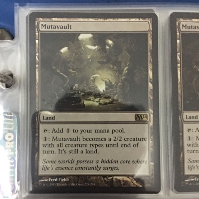 MTG Playset Of Mutavault & Godless Shrine, Hobbies & Toys, Toys & Games ...