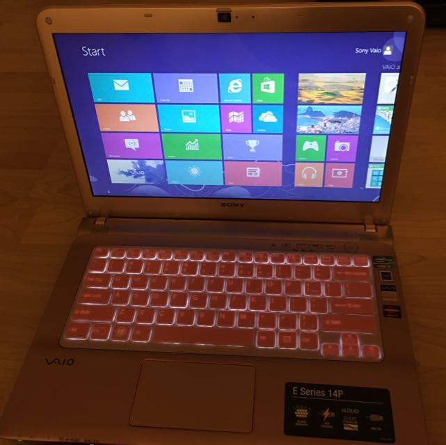 Sony VAIO laptop (pink Colour), Computers & Tech, Parts & Accessories ...