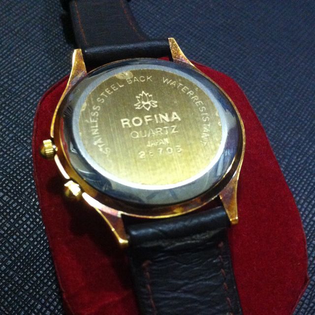 Vintage Rofina Alarm Watch, Hobbies & Toys, Memorabilia & Collectibles ...