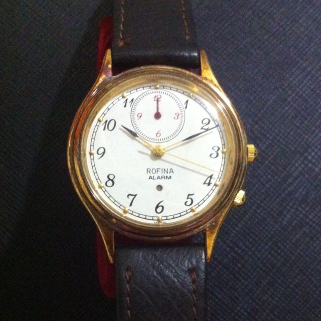 Vintage Rofina Alarm Watch, Hobbies & Toys, Memorabilia & Collectibles ...