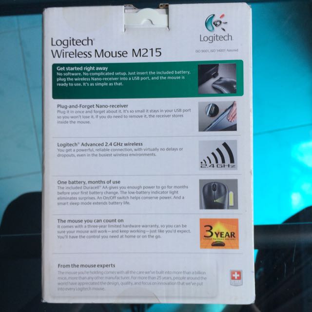 Logitech Wireless Mouse M215, Computers & Tech, Parts & Accessories ...