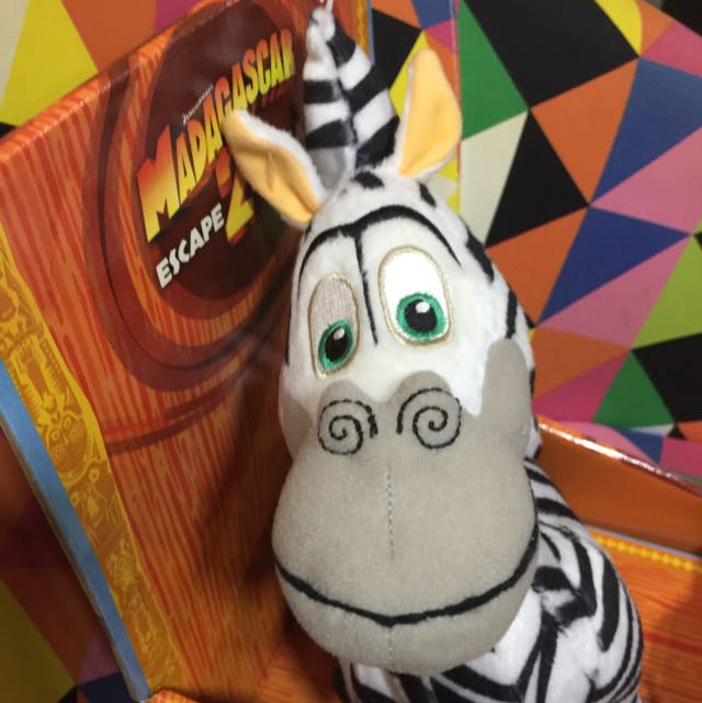 Madagascar: Escape 2 Africa Marty Plush, Hobbies & Toys, Toys & Games ...