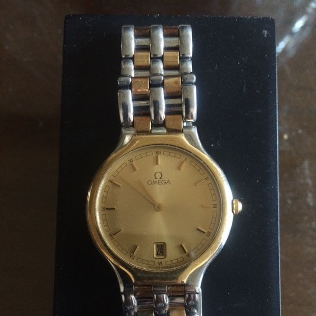 Slim Omega Quartz Watch, Women's Fashion, Jewelry & Organisers ...