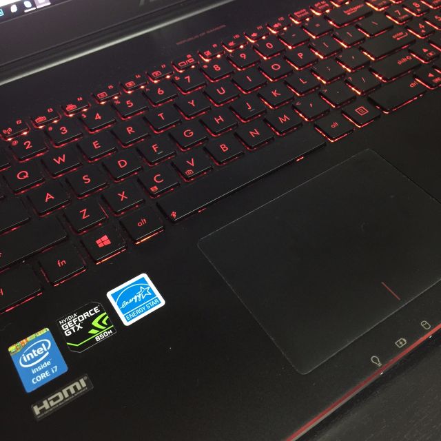 Asus ROG G550JK High-end Gaming Laptop | Intel Core(TM) i7-4710Q CPU ...