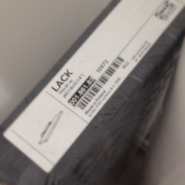 Ikea Lack Rack, Furniture & Home Living, Furniture, Shelves, Cabinets ...