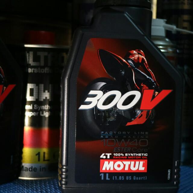 Motul 300V (Service Package Motorcycle) - 10w40 Fully Synthetic ...