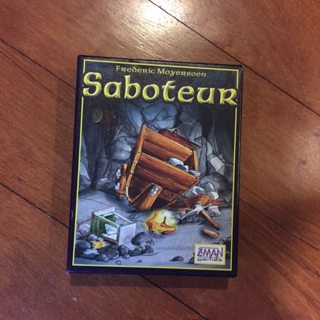 Saboteur card game, Hobbies & Toys, Toys & Games on Carousell