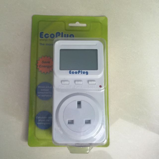 Eco plug Energy Monitoring Device, Health & Nutrition, Health Monitors ...