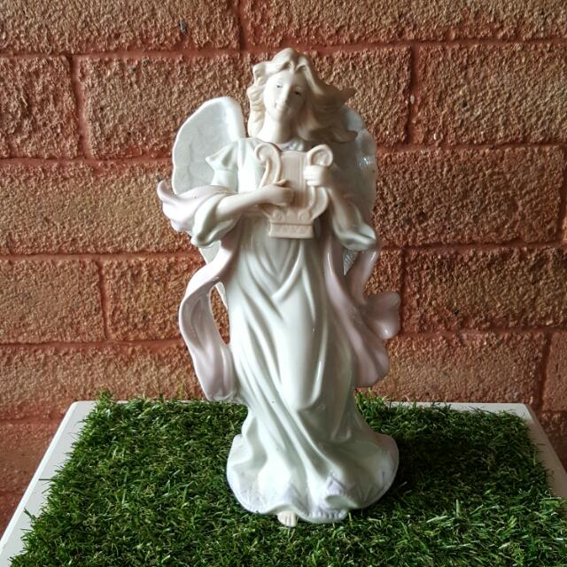 (SOLD) Lovely Porcelain Angel Figurine, Hobbies & Toys, Memorabilia ...