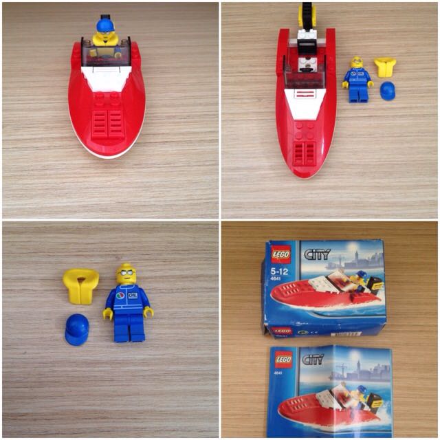 Vintage Lego 4641 Speedboat, Hobbies & Toys, Collectibles & Memorabilia ...