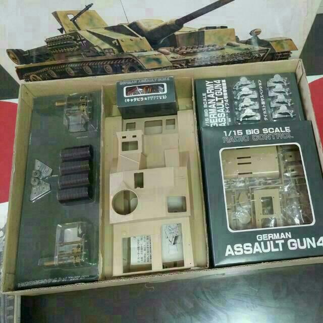 Bandai Remote Control Big Scale 1/15 Stug IV RC Tank, Hobbies & Toys ...