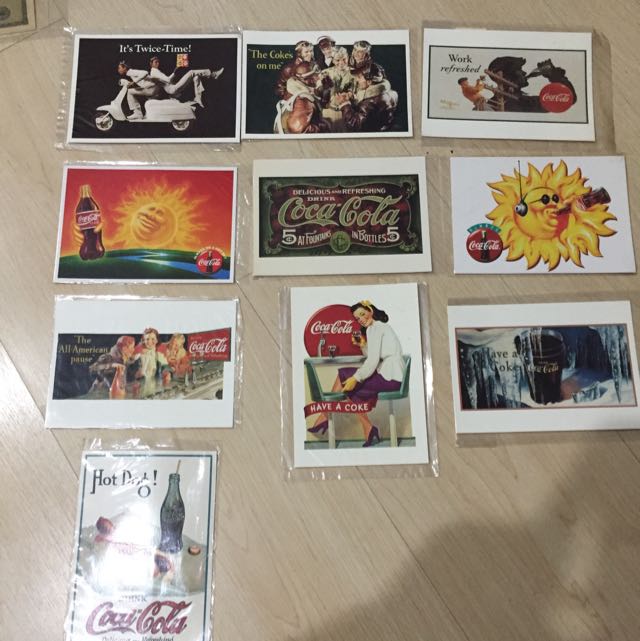 Coca Cola Postcards, Hobbies & Toys, Memorabilia & Collectibles ...