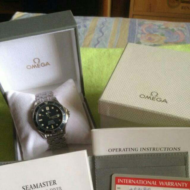 (Rare) Tritium Dial Omega Seamaster 300M Chronometer Swiss Automatic ...