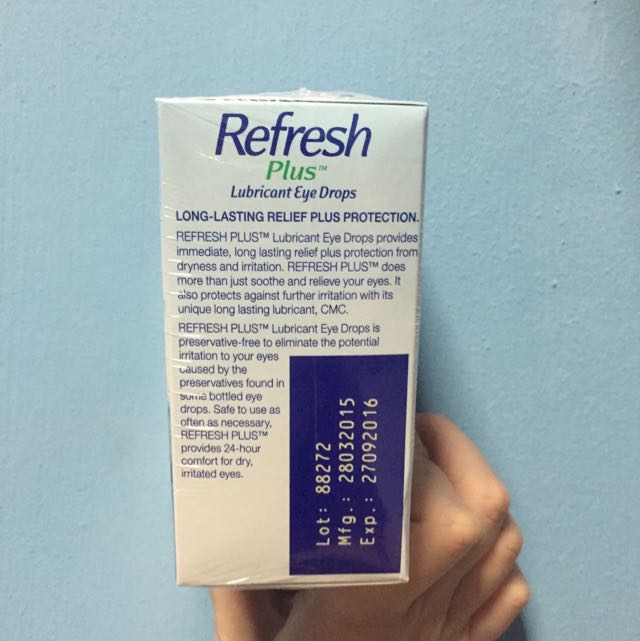 refresh plus eye drops, Everything Else on Carousell