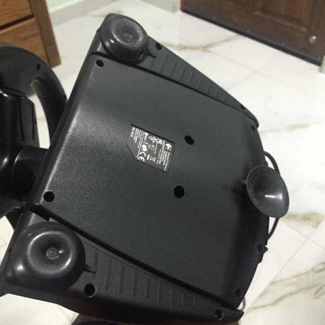 Vintage Xbox Original Driving simulator wheel by logitech, Video Gaming ...