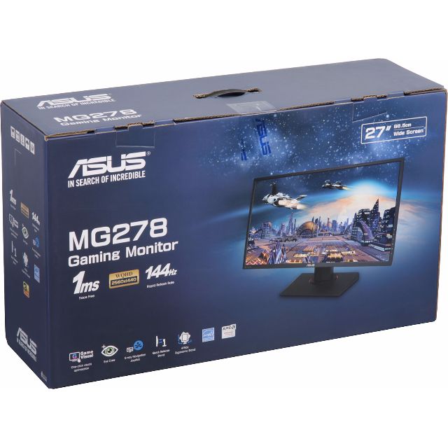 Asus MG278Q 27" Freesync 144Hz 1440p TN Monitor, Computers & Tech ...