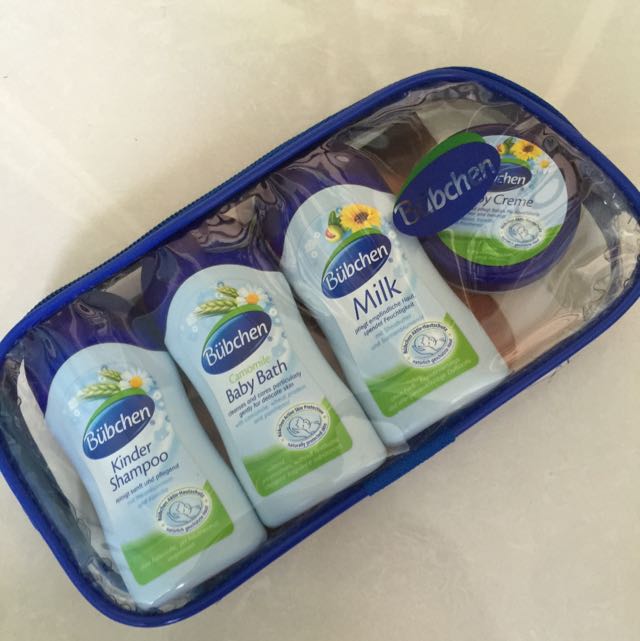 Bubchen Travel Set, Babies & Kids, Bathing & Changing, Baby Toiletries ...