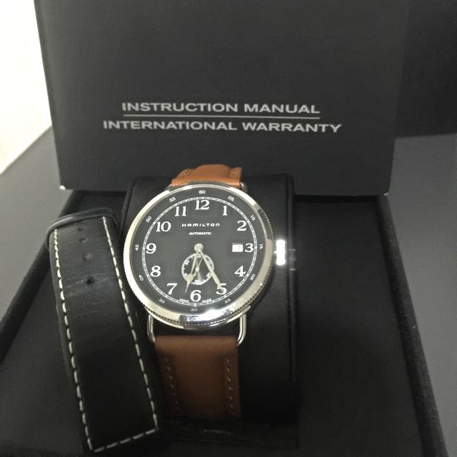 Hamilton Khaki Navy Pioneer (H784150) Automatic Watch, Luxury, Watches ...
